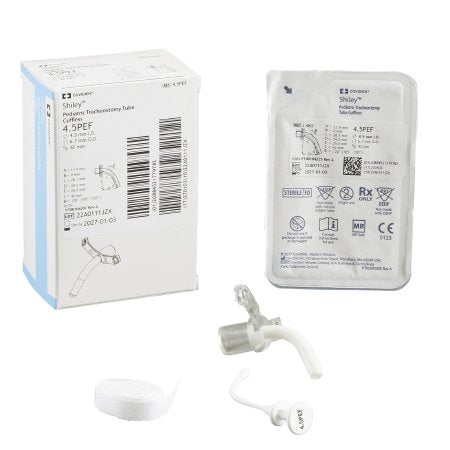Shiley Pediatric Tracheostomy Tubes Cuffless
