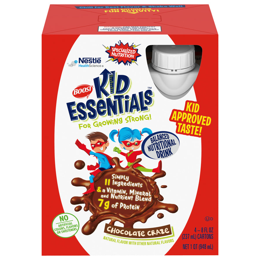 Boost Kid Essentials Nutritionally Complete Drink 8 oz Carton